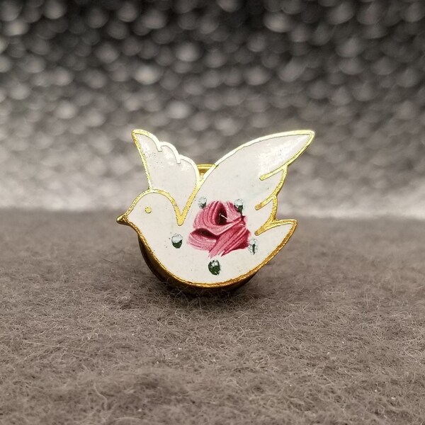 Dove Pin - Etsy