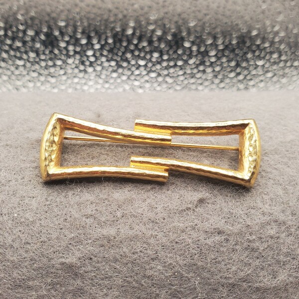 Rectangular Brooch - Etsy