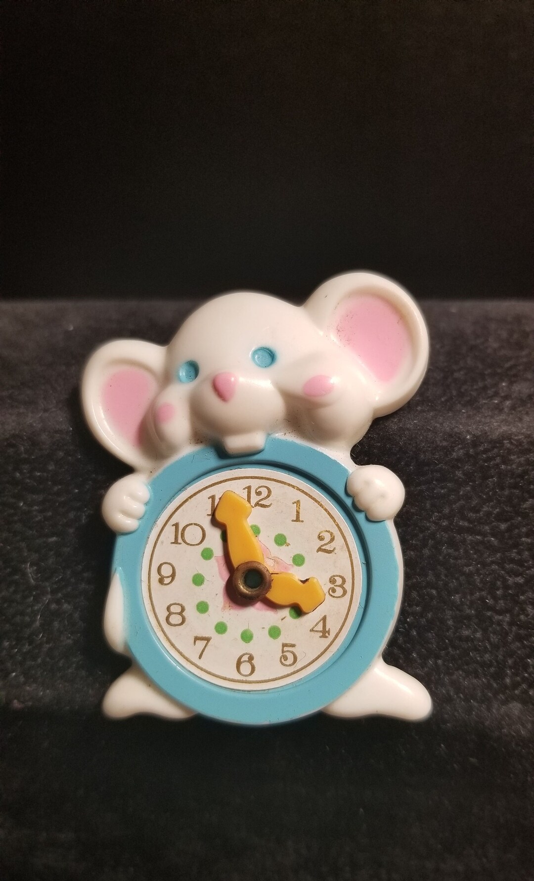 Vintage 1974 Avon Mouse Clock Pin/ Brooch 1812 - Etsy