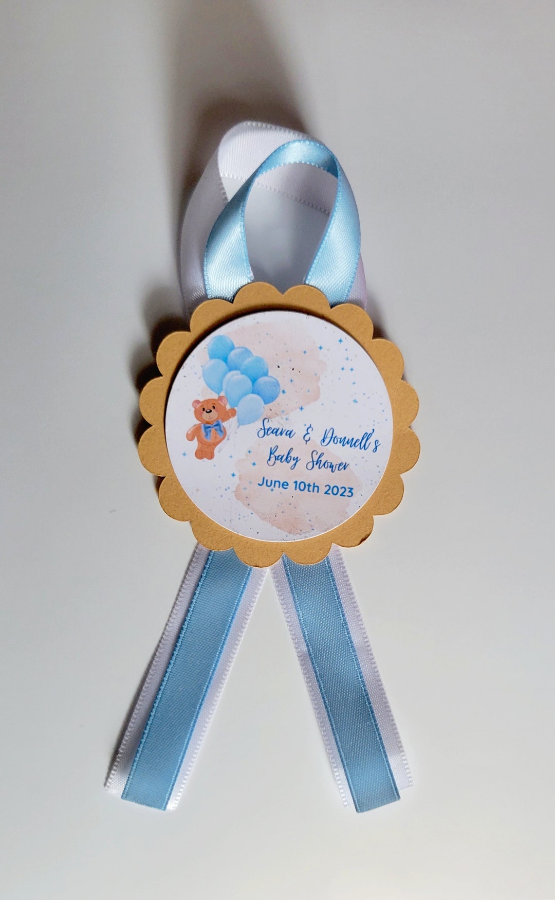 Baby Shower Guest Pins - Etsy