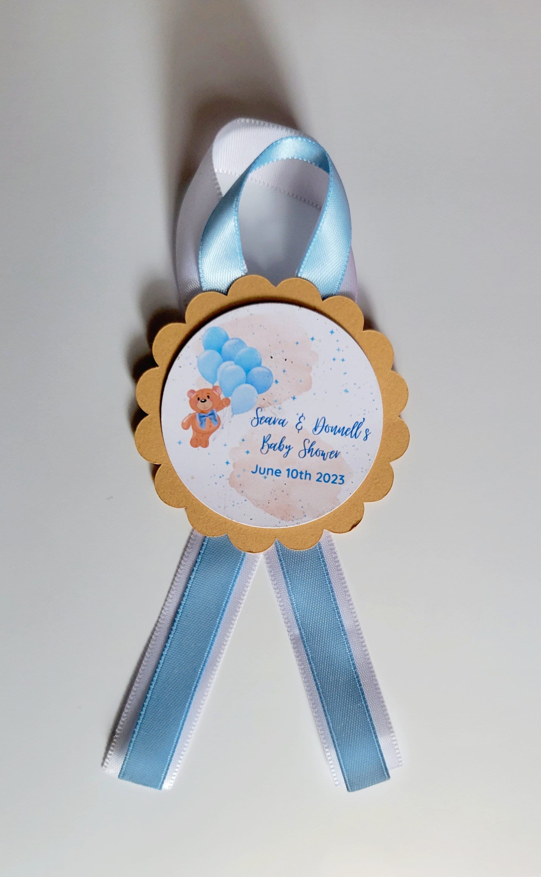 Baby Shower Guest Pins - Etsy