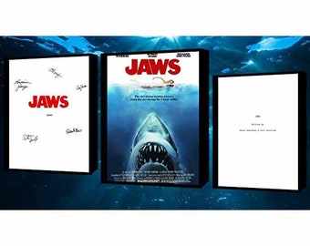 Jaws Movie Script - Etsy