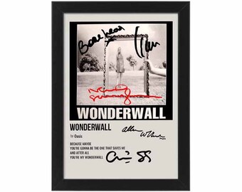 Oasis Wonderwall - Etsy