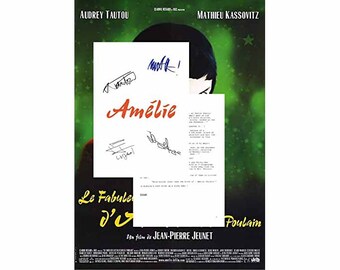 Amelie Movie Script - Etsy