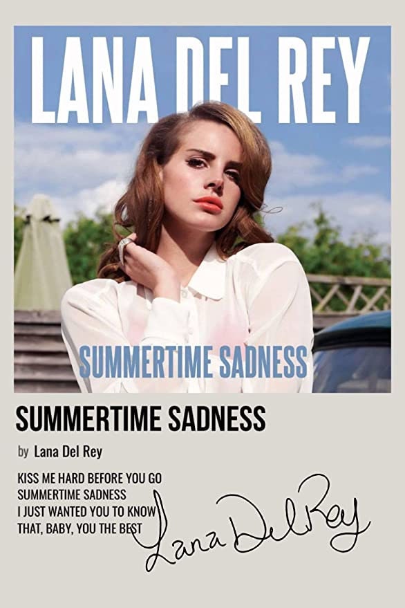 Summertime Sadness Album Cover
