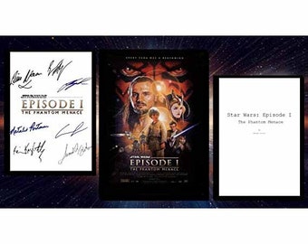 The Phantom Menace Poster - Etsy