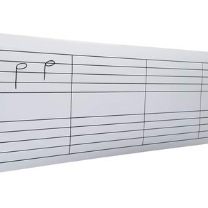 Dry Erase Music Grand Staff Poster - Etsy UK