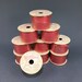 Vintage Morell NOS Spool Pure Silk Ninon Pink Flamingo Woven Edge ...