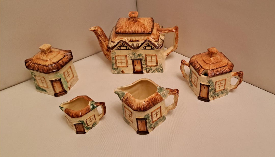 Vintage Keele Street Pottery Cottage Ware Tea Set - Etsy