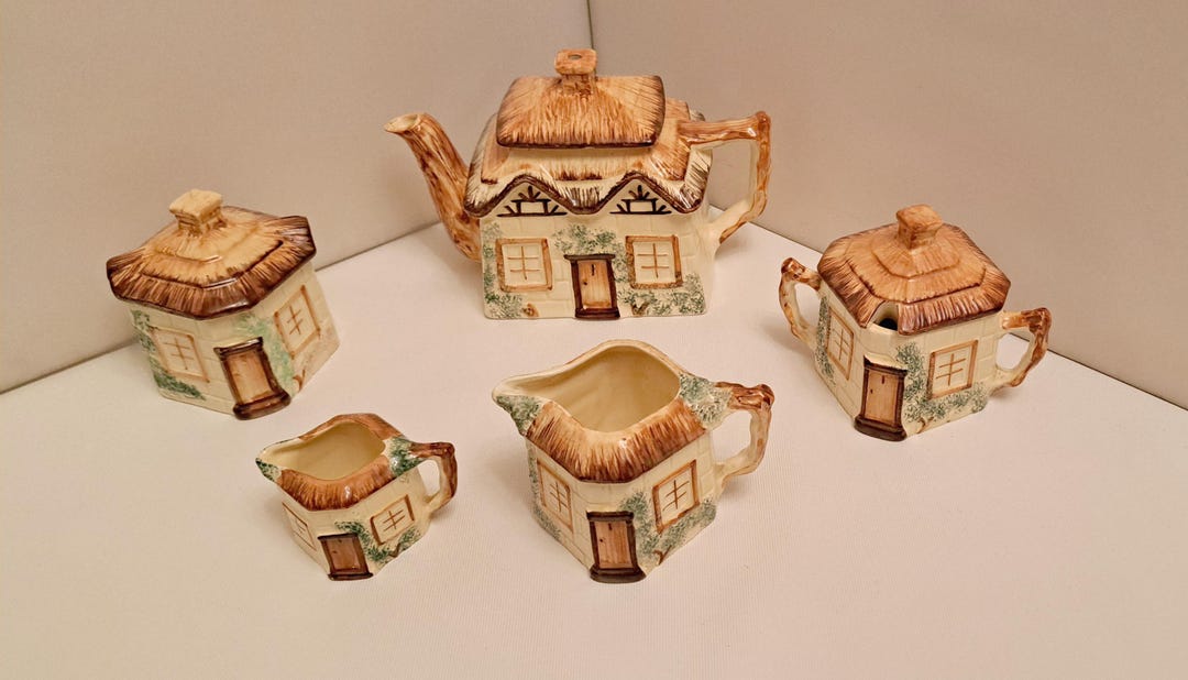 Vintage Keele Street Pottery Cottage Ware Tea Set - Etsy UK