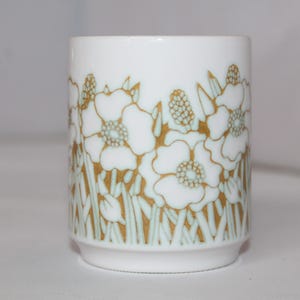 Hornsea Pottery Vintage Small Coffee Mugs Set of Six Fleur Pattern - Etsy