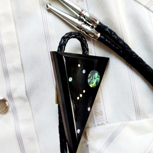 Bolo Tie Orion Triangle - Etsy