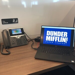 Customizable 3D Printed the Office Sign - Etsy