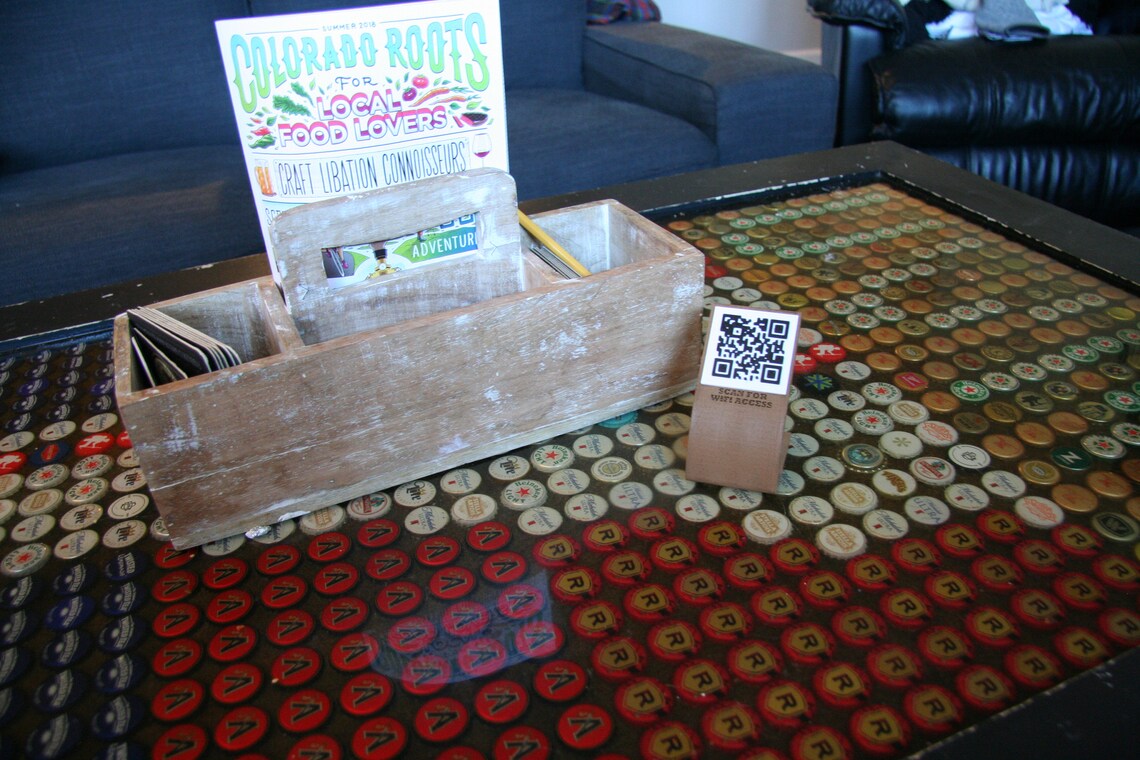 Wifi Password QR Code Stand | Etsy