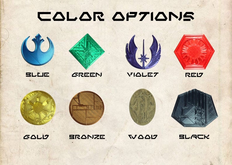 Kyber Crystal Display Containment Crate for Star Wars | Etsy