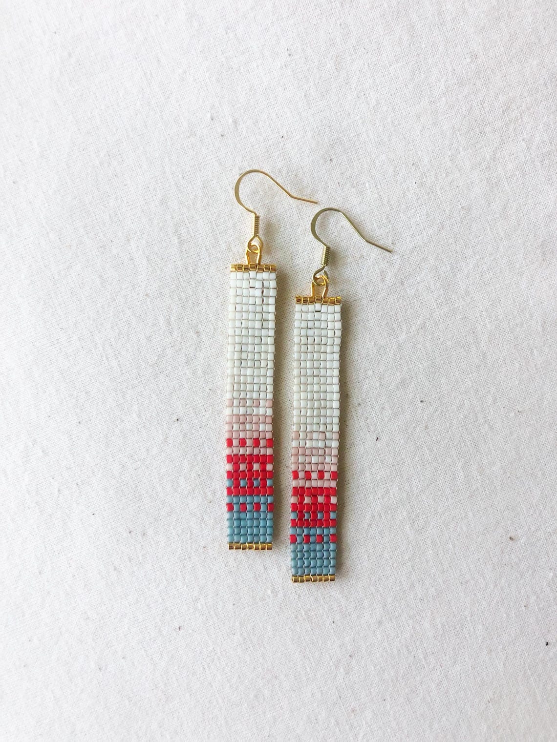 Pixel Earrings - Etsy