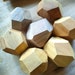 Wooden Stackable Rocks, Assorted Set of Meditative Wood Cairn Rock ...