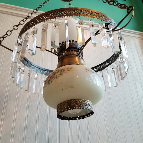 Antique Hurricane Lamps - Etsy