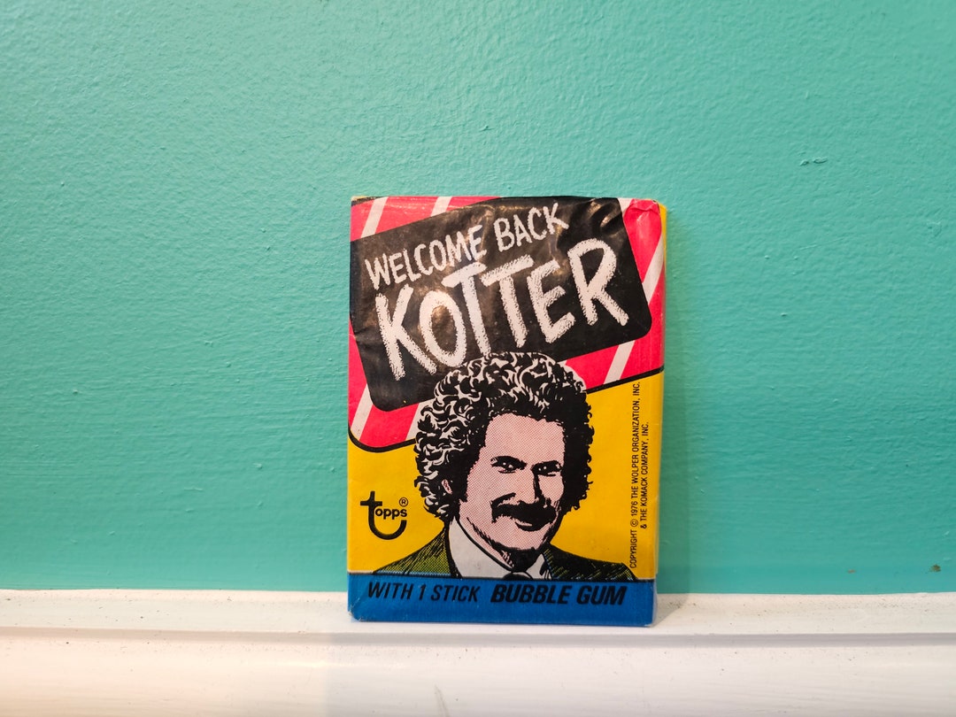 Welcome Back Kotter Wax Pack Sealed - Etsy