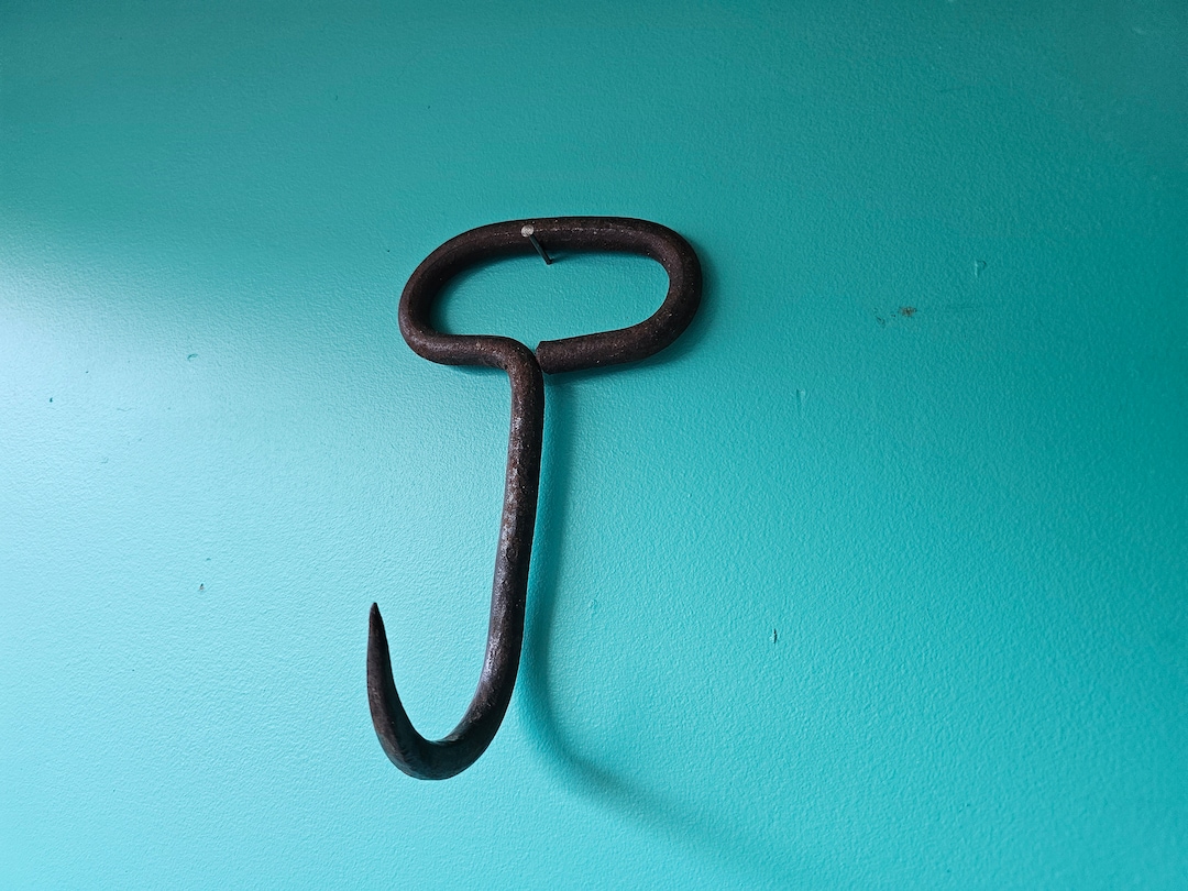 Antique Cast Iron Hay Bale Hook, Rustic Farm Decor - Etsy