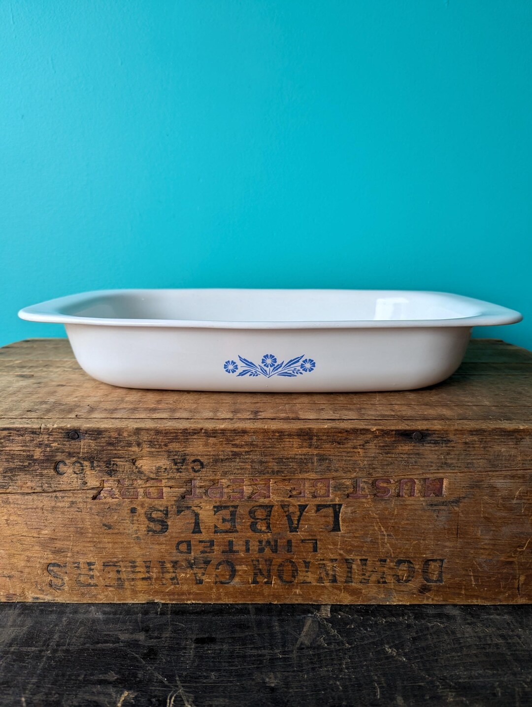 1960s Corningware Blue Cornflower Roaster P.21 - Etsy