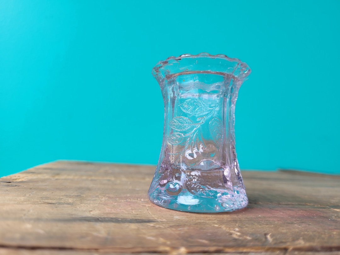 Purple Depression Glass Tooth Pick Holder - Etsy