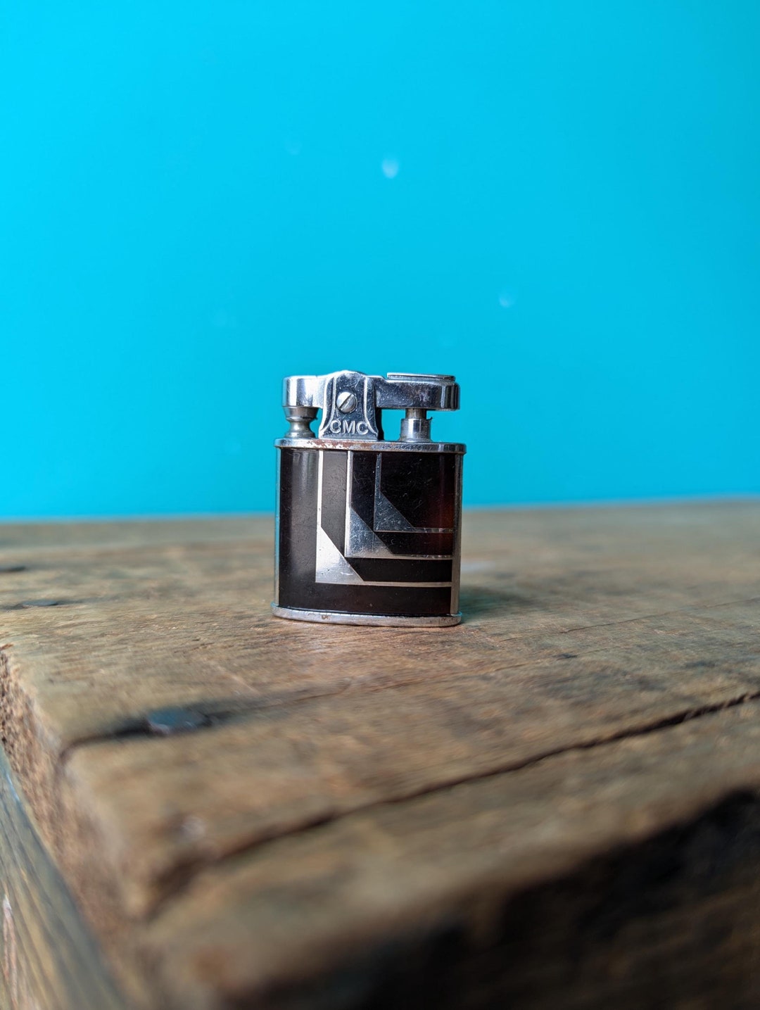 Vintage CMC Continental Lighter, Compact Refillable Lighter, Made in ...