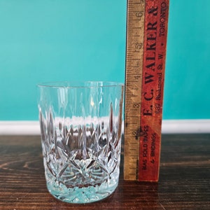 Vintage Simpsons Hand Cut Crystal 4 Piece Water Glass Set - USA - Etsy