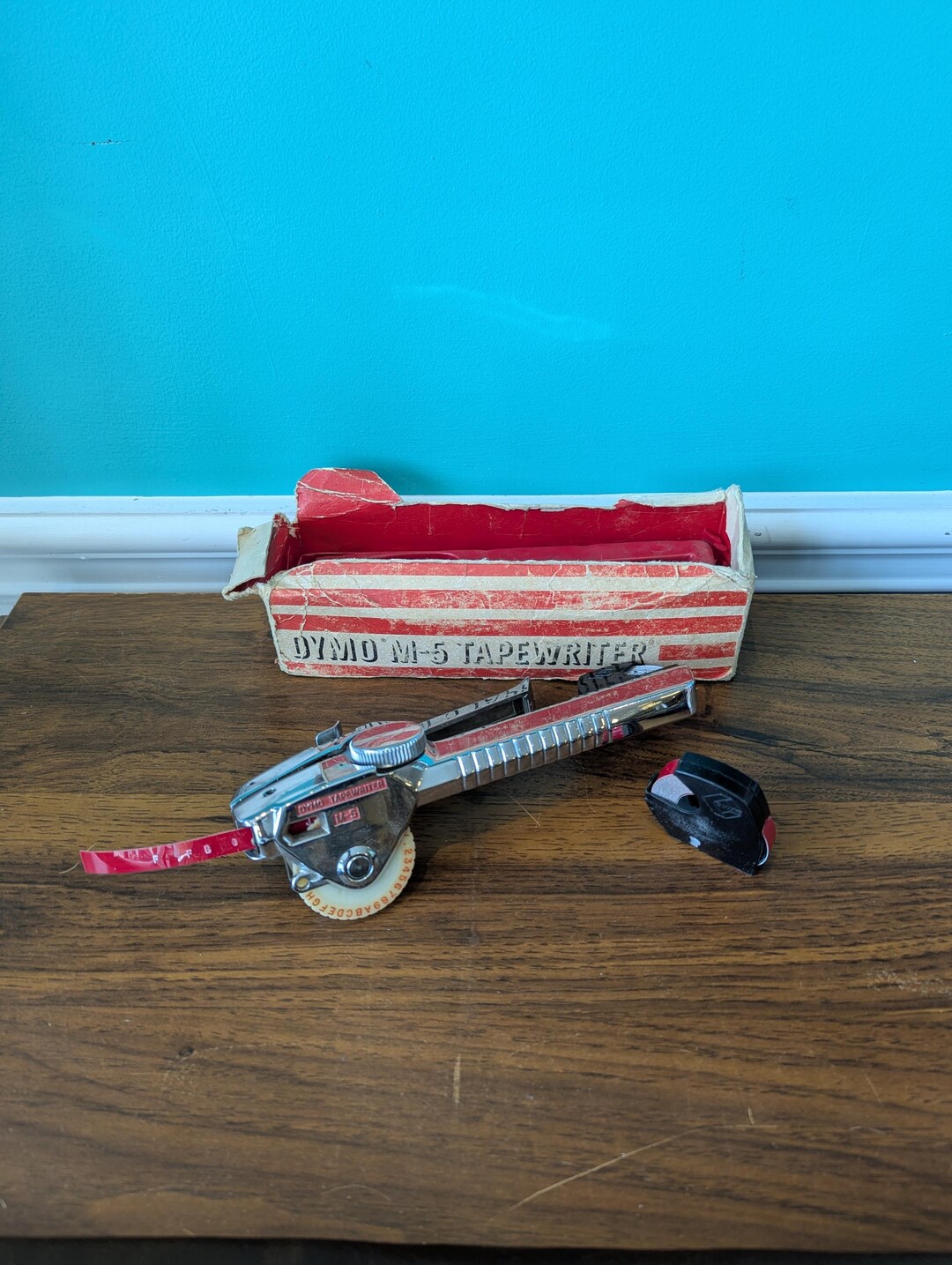 Vintage Dymo M-5 Tapewriter / Label Maker, 9 X 3 - Etsy