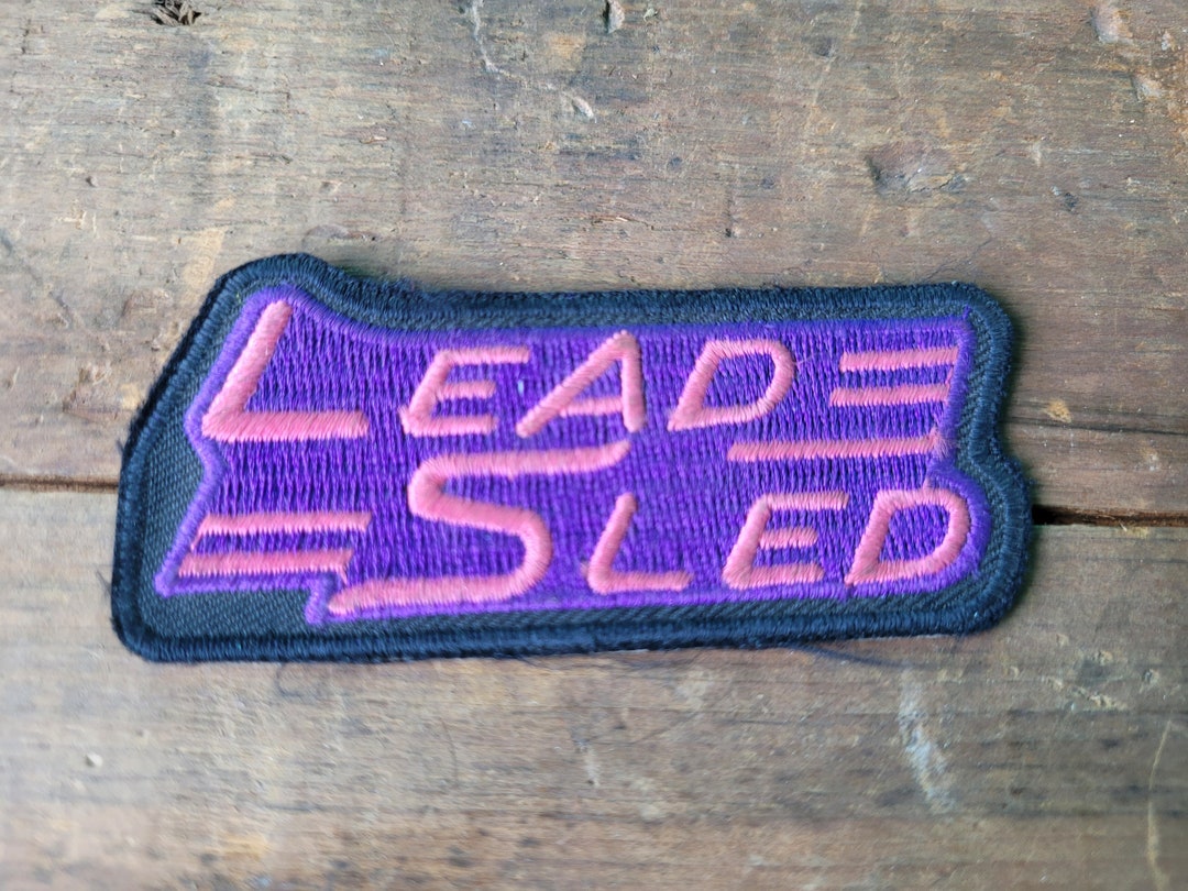 1980s Lead Sled Vintage Patch - Etsy