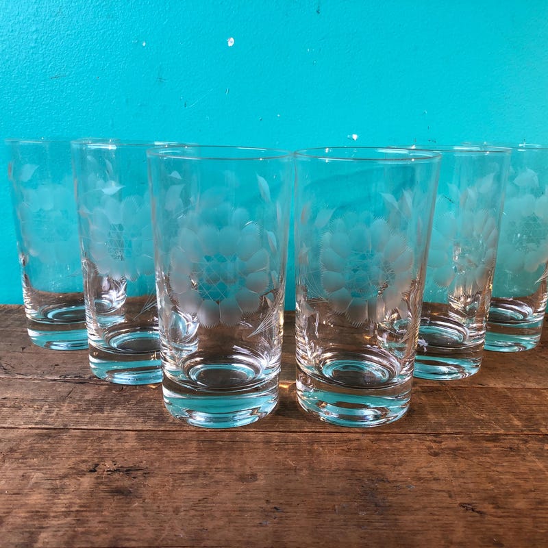 Tumbler Glassware - Etsy