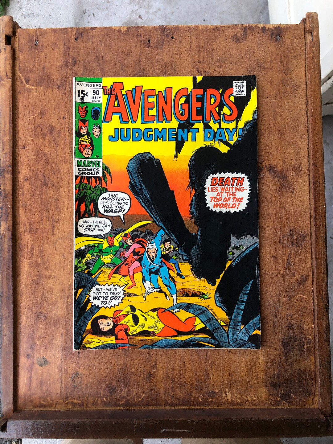 The Avengers #90- July 1971 USA - Etsy