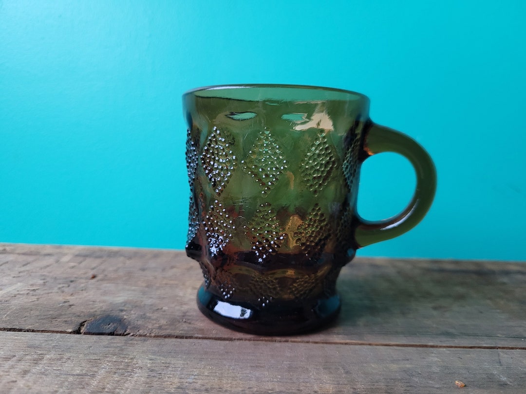1970s Fire King Smoked Glass Kim Berkley - Etsy