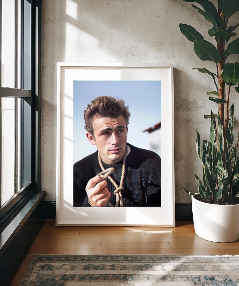 James Dean Still Photo C.1955, Color, Multiple Sizes - Old Hollywood ...
