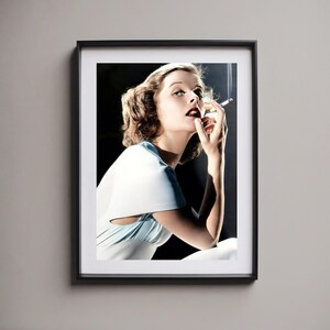 Katharine Hepburn C. 1930's Studio Portrait | Color | Multiple Sizes ...
