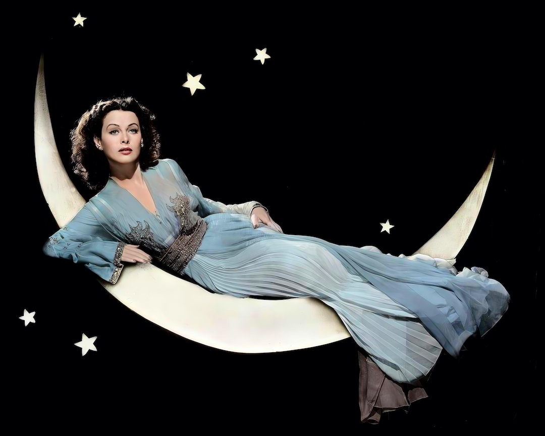 Hedy Lamarr 1943 Publicity Photo "the Heavenly Body" | Color| Multiple ...