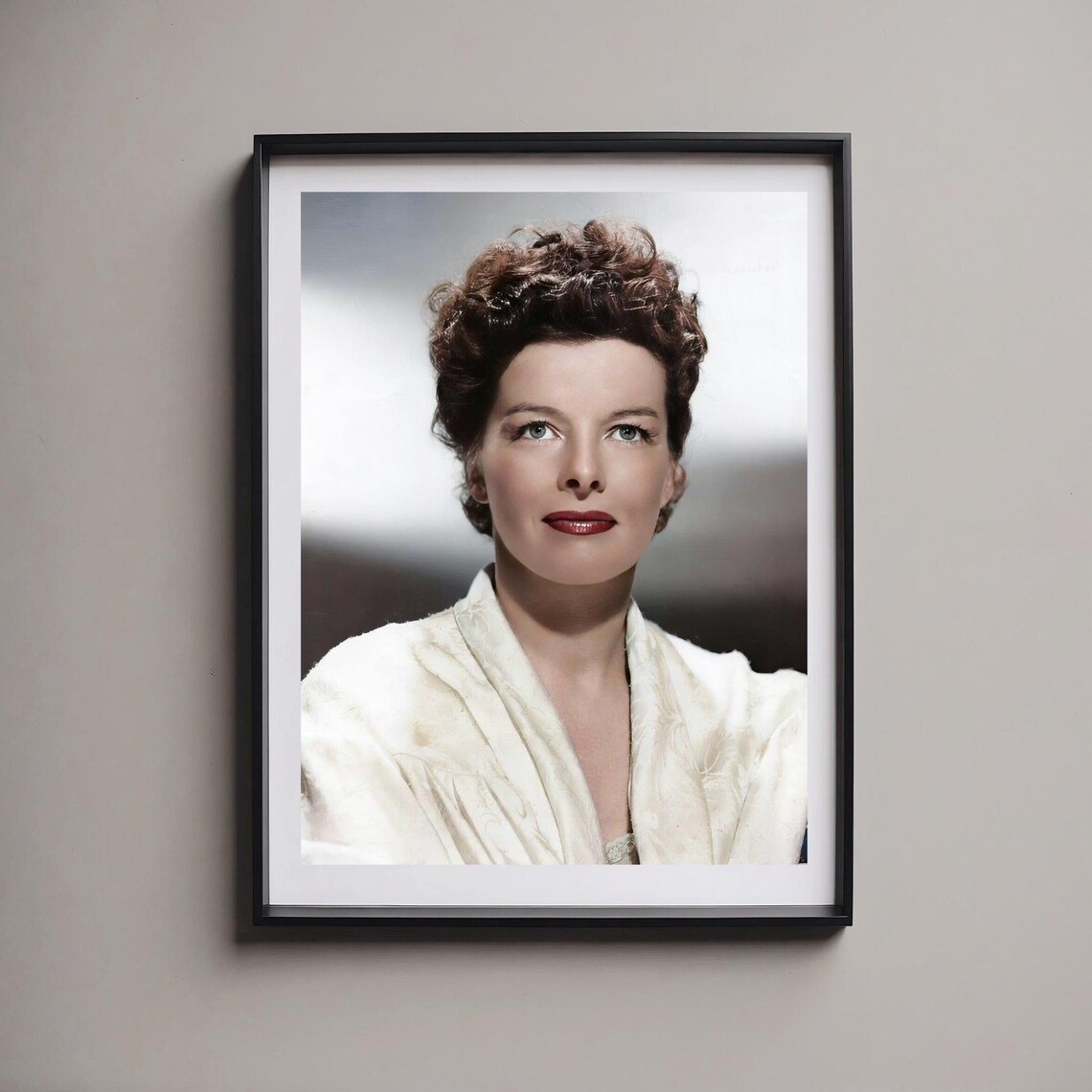 Katharine Hepburn C. 1941 Studio Portrait | Color | Multiple Sizes ...