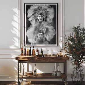 The Dolly Sisters - 1920's Era Ziegfeld Follies Showgirls - Black ...