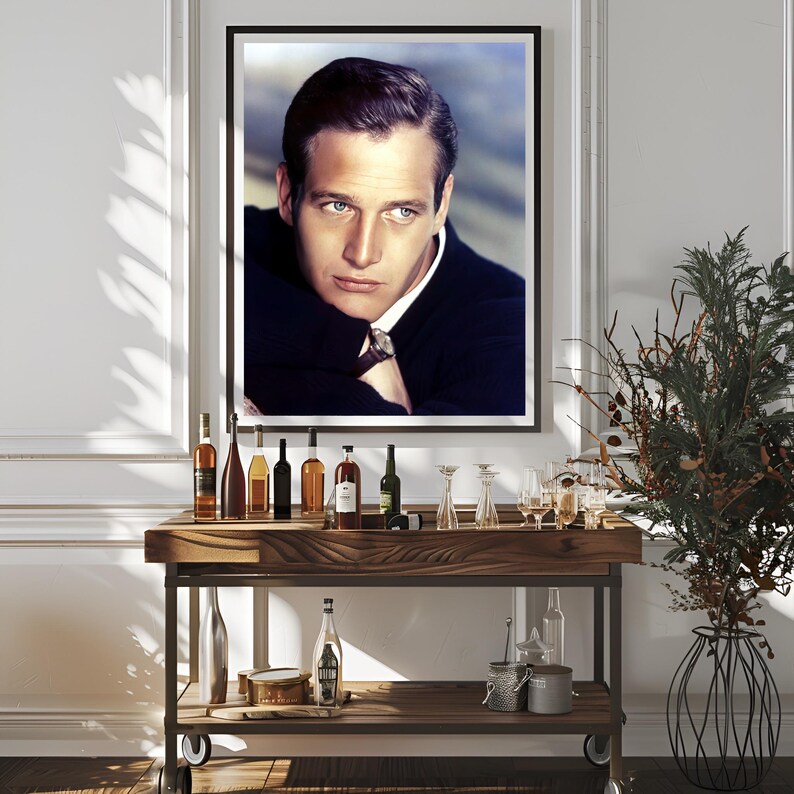 Paul Newman Studio Photo C. Late 1950's, Color, Multiple Sizes - Old ...