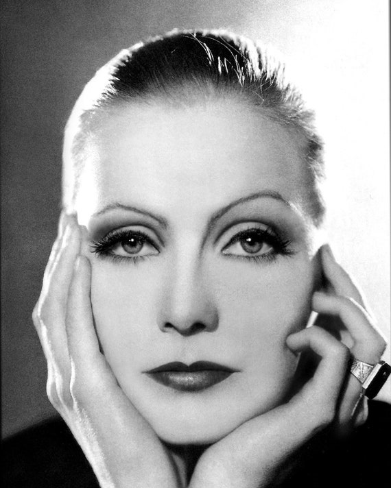 Greta Garbo Smoking