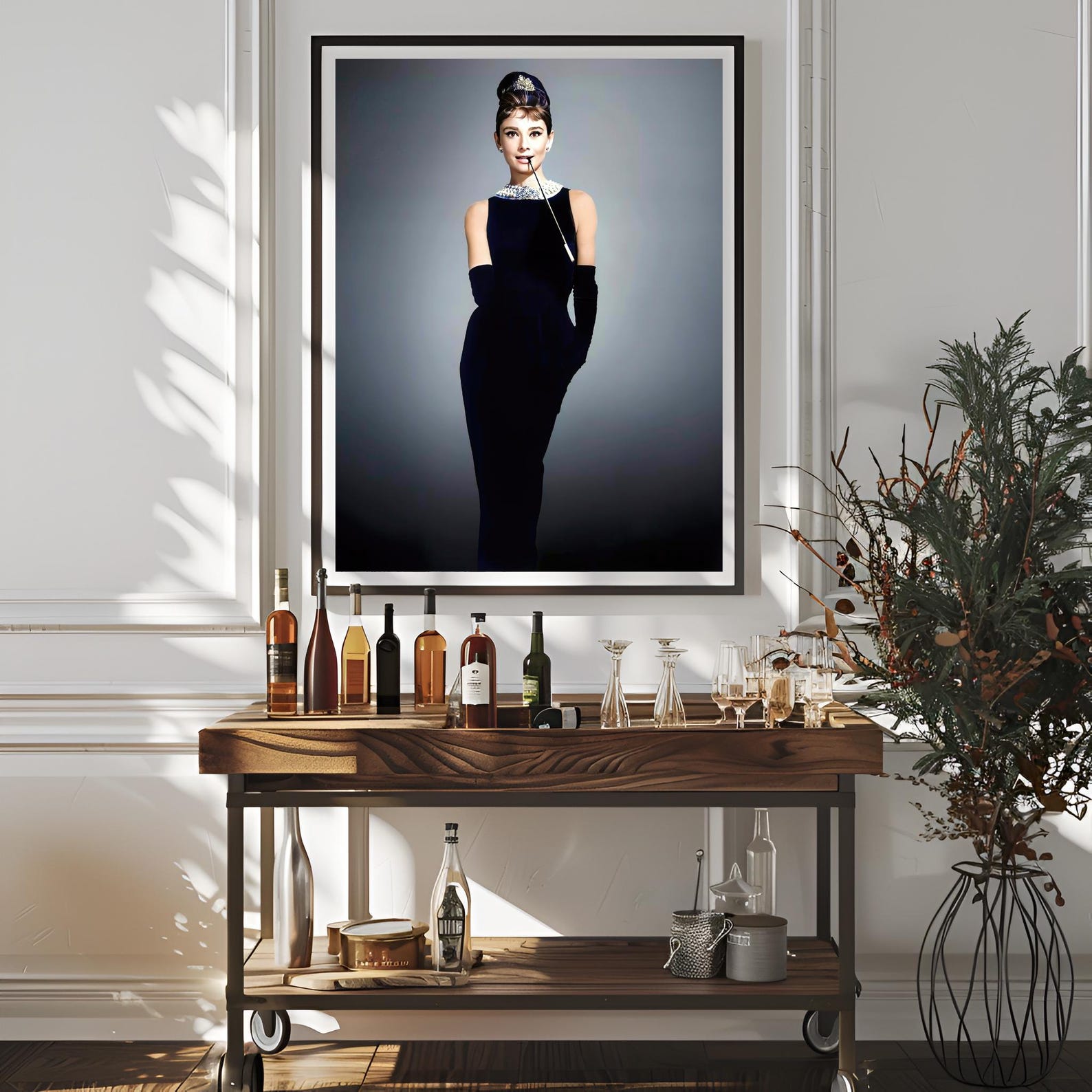 Audrey Hepburn Studio Portrait for 'breakfast at Tiffany's' C. 1961 ...
