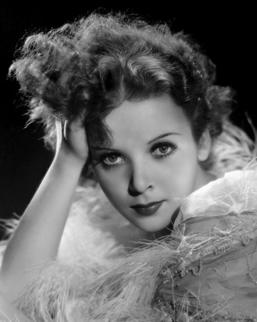 Ida Lupino Glamour Photo C. 1935 Black & White, Multiple Sizes Vintage ...