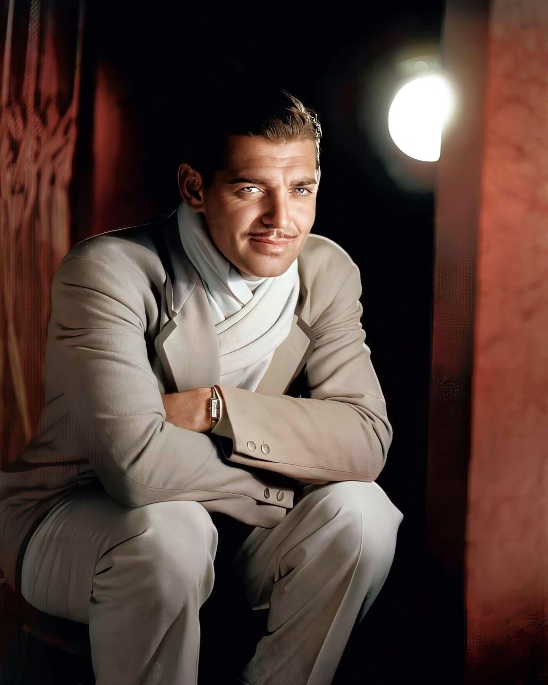 Clark Gable C. 1934 Studio Portrait | Color | Multiple Sizes | Old ...