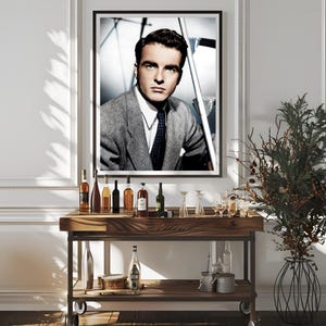Montgomery Clift C. Late 1940's | Color | Multiple Sizes | Old ...