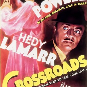 Print of 'crossroads' Classic Movie Poster, 1942 Mystery Film Noir ...