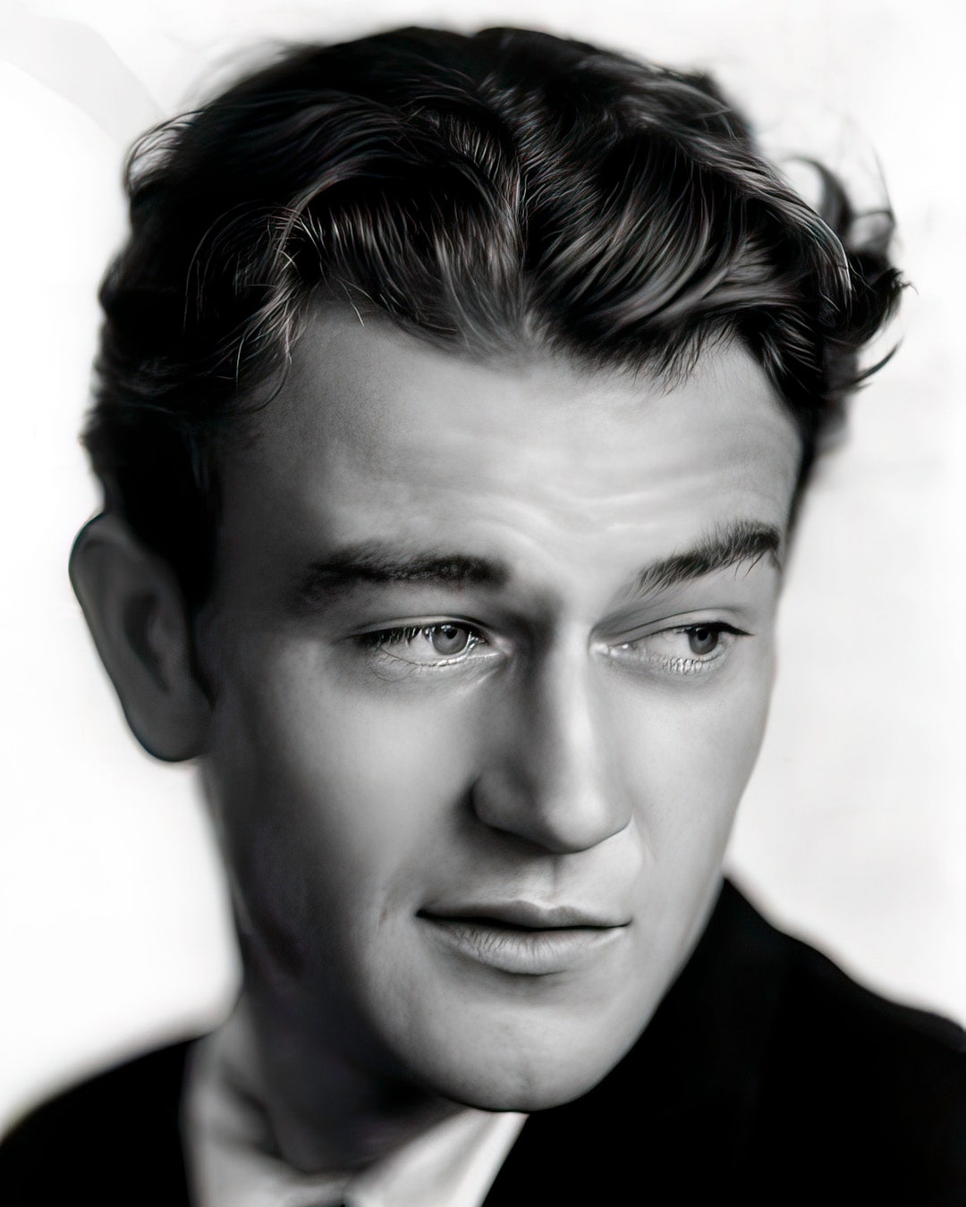John Wayne Studio Portrait C. 1931 - Black & White, Multiple Sizes ...