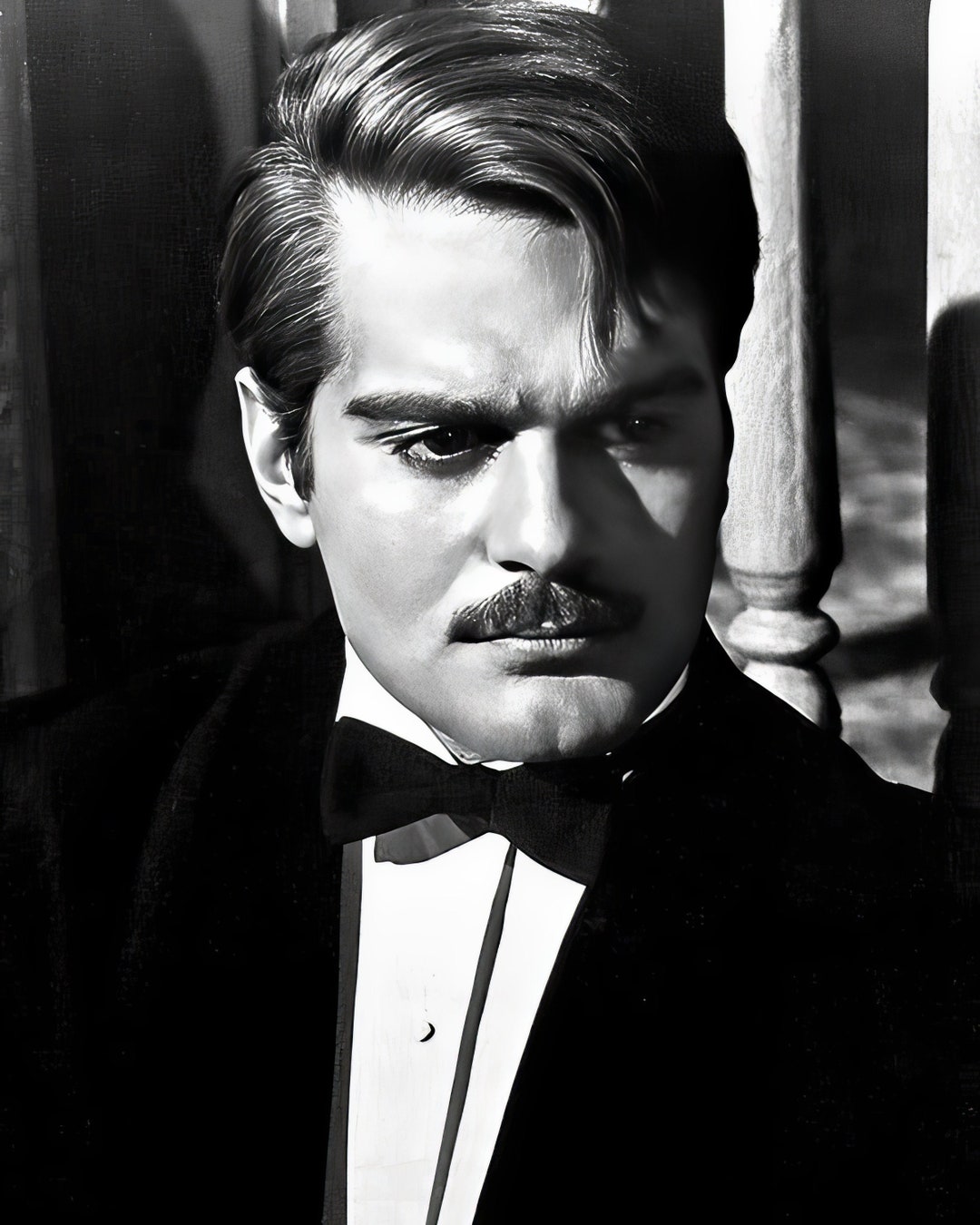 Omar Sharif C. Late 1950's Studio Portrait Black & White, Multiple ...