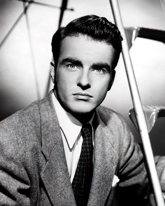 Montgomery Clift C. Late 1940's Studio Portrait Black & | Etsy
