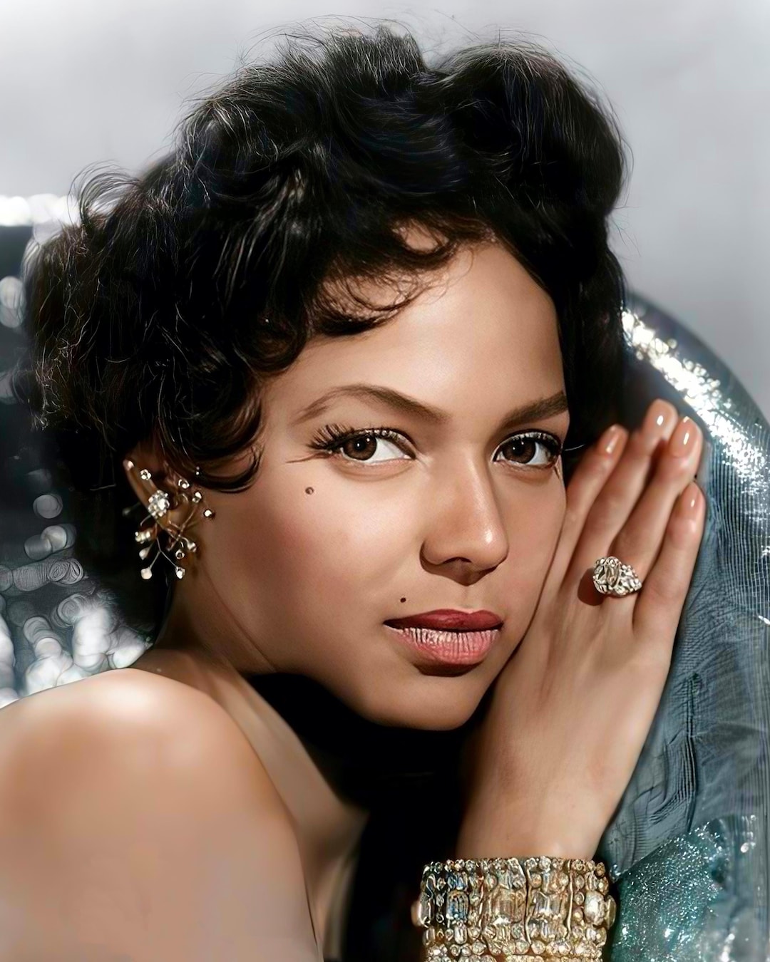 Dorothy Dandridge 1954 Publicity Photo for 'carmen Jones' | Color ...
