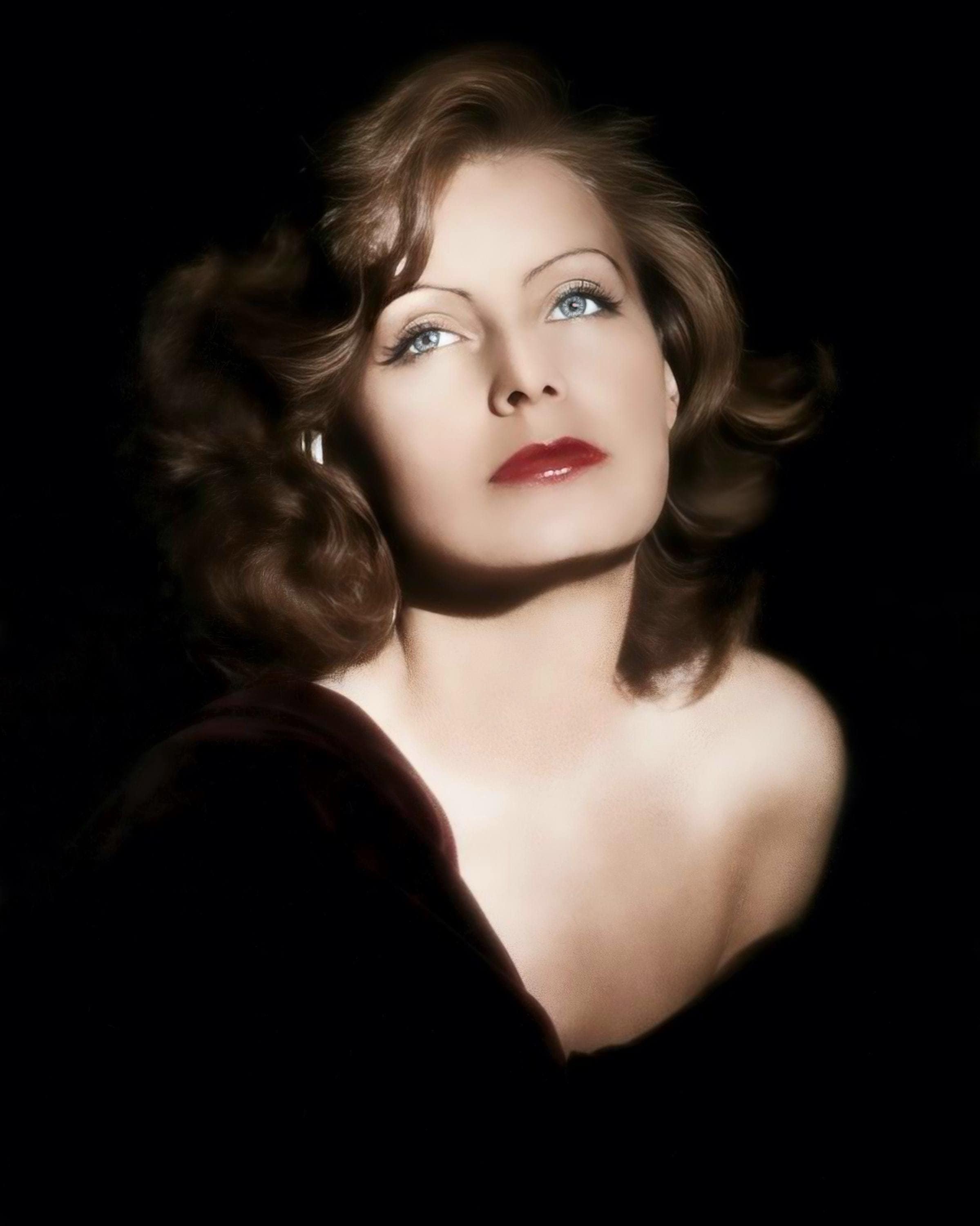 Greta Garbo C. 1927 Studio Portrait | Color | Multiple Sizes | Vintage ...